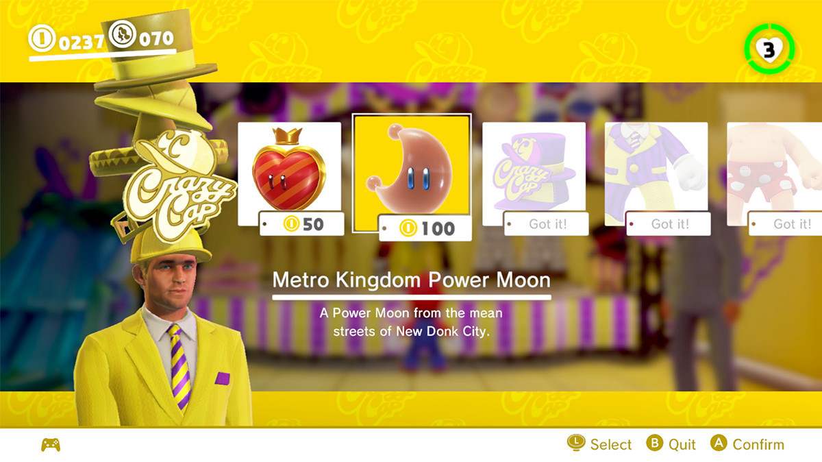 Super Mario Odyssey™ for the Nintendo Switch™ home gaming system ...